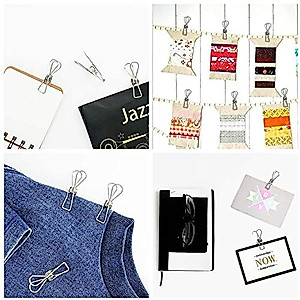 CARDALLTRY Clothes Pins Utility Clips Hooks Clothespin Clothesline Clip for Home Laundry Office Outdoor Indoor Drying Cord Kitchen Tools Fastener (40 Pack)