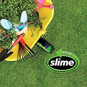 Slime 10056W-4PK Bike Tube Puncture Repair Sealant, Prevent and Repair, Suitable for All Bicycles, Non-Toxic, Eco-Friendly, 4 x 16oz Bottle