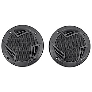 Pair Rockville RV4.3A 4" 3-Way Car Speakers 500 Watts / 70w RMS CEA Rated Total