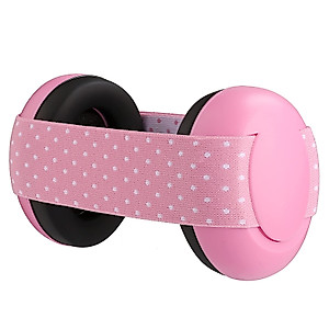 Baby Infant Ear Defenders Newborn Noise Cancelling Headphones Adjustable Soundproof Earmuffs Sleep Earmuffs for 0-3 Yrs