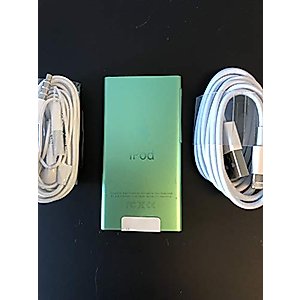 M-Player iPod Nano 7th Generation 16gb Green (Generic Headset and Charging Cord) Packaged in Plain White Box