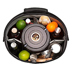 RovR KeepR Soft Cooler - Ultimate Outdoor Companion for Beach, Picnic Bag, Outdoor Party with IceR Ice Bucket - Blue KeepR with Green IceR