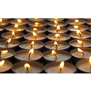 Mini Tea Light Candles Bulk Tea Candles 50 Mini Tea Lights Tiny Tea Lights White Unscented Mini Travel Candles 1 Hour Tea Lights Candle Bulk Shabbat Tea Candles for Travel Candles, Mini Candles