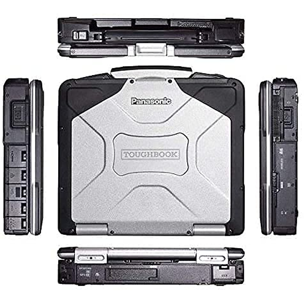 Panasonic Toughbook CF-31 MK5, Intel i5-5300U @2.3GHz, 13.1-inch LED Touchscreen, 16GB, 512GB SSD, Windows 10 Pro, WiFi, Bluetooth, DVD, 4G LTE, Backlit Keyboard, Webcam, GPS (Renewed)
