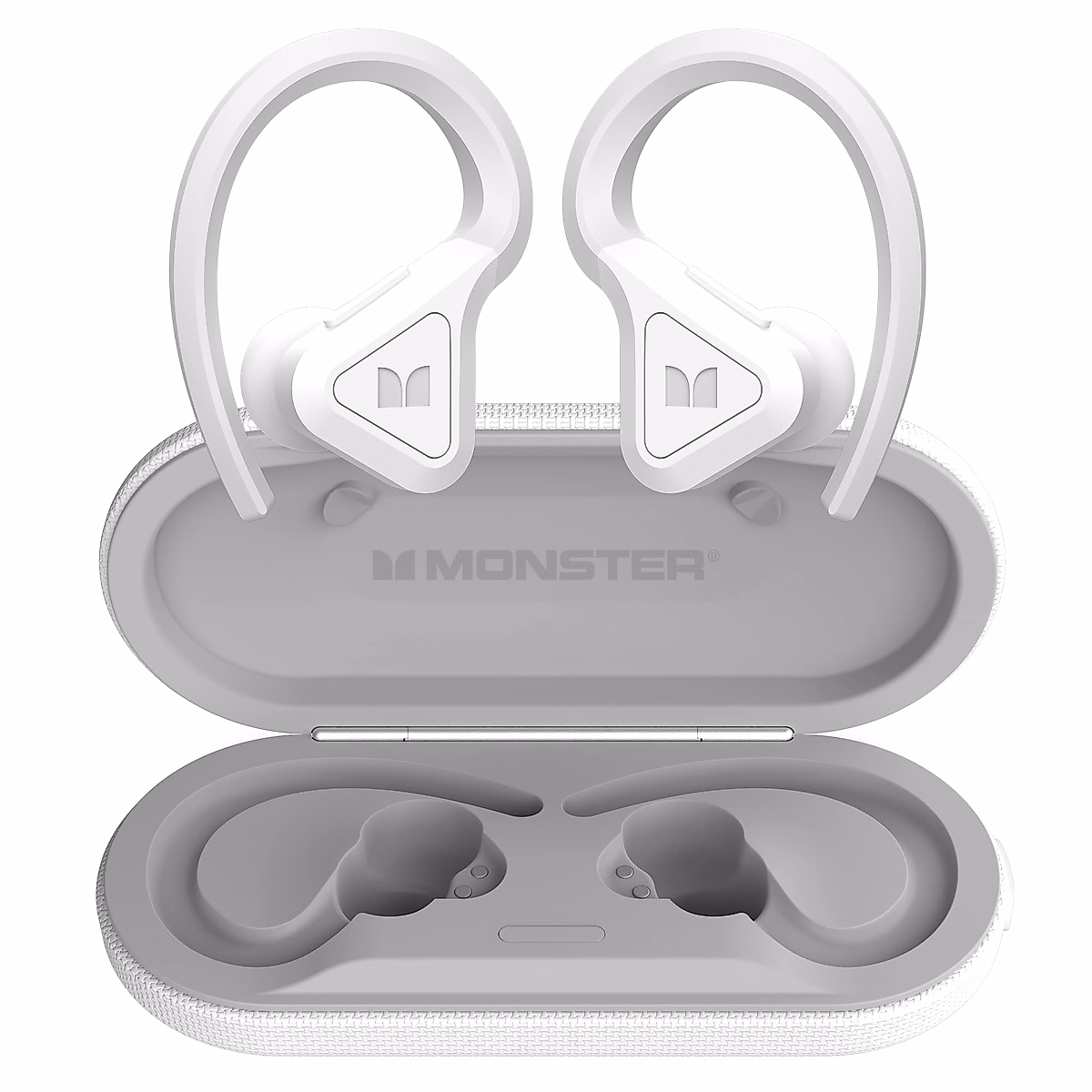 Monster DNA Fit Wireless Bluetooth Earbuds - Noise Cancelling Earbuds with Wireless Charging Case & Built-in Microphone, Water Resistant Bluetooth Headphones & Ear Buds