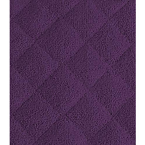 DII Basic Terry Collection 100% Cotton Quilted, Oven Mitt, Eggplant, 2 Piece