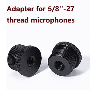 Microphone Clip, Mic Clamp Mount Holder compatible with Shure sm58 sm48 sm81 sm57 Mic, MV5,MV51,PGA52,Sennheiser E835,E945 E935,Nady DM-80 DM-70 Drum,Blue Yeti USB S X Nano microphones