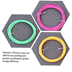 ULTECHNOVO Printers Impresora 3D 50 pcs Fast Low Pla for Smooth Mm Printing Filament D Temperature 3D 3D 3D Printers