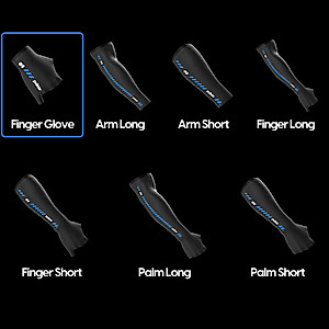 PULSAR eS Gaming Arm Sleeve for Esports Gaming Compression Sleeve, Finger Glove Large Black