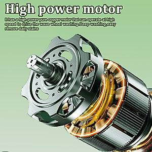 Portable Washing Machine,Upgraded 9L Mini Folding Washer with Spin Dryer,Deep Cleaning of Underwear,Baby Clothes,or Small Items,Foldable Washing Machine for Apartment,Camping,RV,Travel(Green)