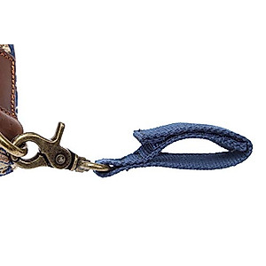 Diaper Tote Bag Mom Shoulder Bag Baby Canvas Nappy Bag For Boys And Girls M02 (blue)