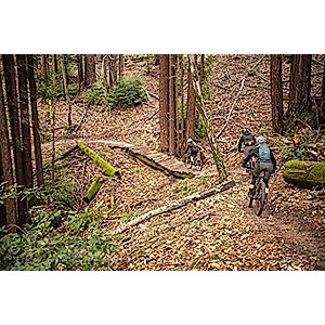 CamelBak Women's M.U.L.E. 12 Mountain Biking Hydration Pack - Easy Refilling Hydration Backpack - Magnetic Tube Trap 100oz, Charcoal/Black