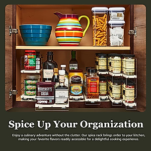 Vertical Spice - 6x1x11 DCP - Heavy Duty Storage Organizer Drawer for Cabinets and Pantries - Size: 6.9" Width x 5.0" Height x 10.6" Depth - Partially Assembled - MADE IN USA