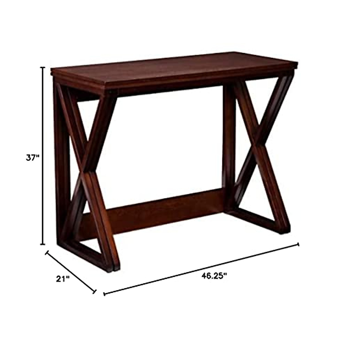 SEI Furniture Dining Counter Table, Espresso
