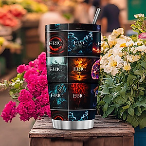 Tumbler Epic Hot 20 Oz The Stainless Insulated Musical Steel Saga Iced Covers Travel Tea Coffee