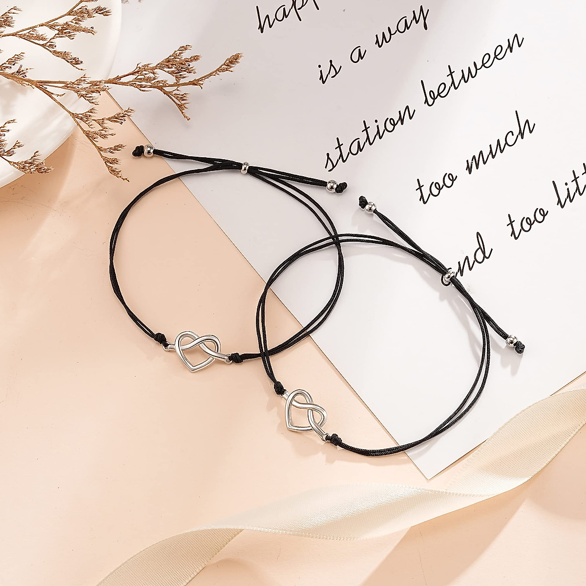 JOGDIAM Aunt Niece Bracelets Aunt Gifts from Niece Gifts from Auntie Birthday Gifts Best Aunt Ever Gifts Auntie Niece Jewelry