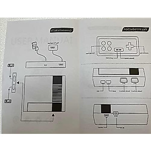 621 Retro Game Console, 621 Different Classic Games with 2 N-ES Classic Controller,Classic Game Play, Nostalgic Game Play, Retro Game Play, HDMI Output Plug & Play Childhood Mini Classic Console