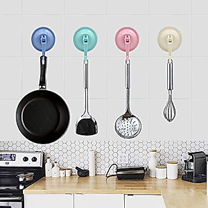 Suction Cup Hooks, Removable Power Lock Vacuum Shower Suction Hooks for Bathroom Towel Kitchen Livingroom Wall Hanger(80 Pack)