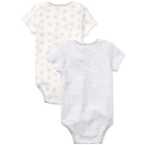 Ralph Lauren Baby Boy/Girl Neutral Cotton Set - 2 Pack Grey (12 Months)