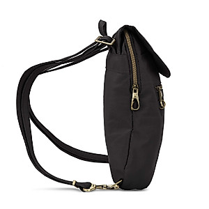 Travelon Anti-theft Signature Slim Backpack, Black