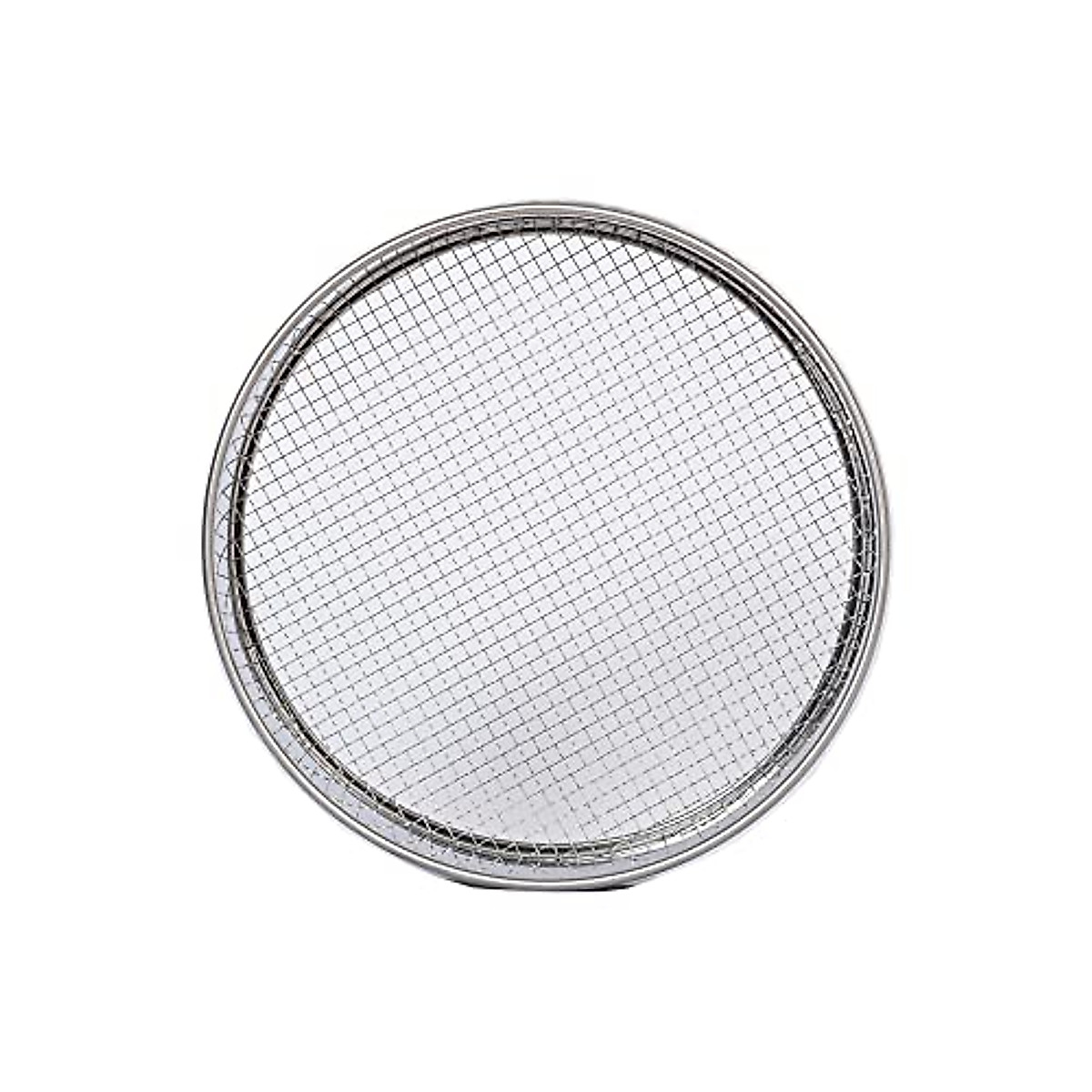 Garden Soil Sifter -10" Sifting Pan-Sieve for Sand Rocks Dirt Compost (1/4”Mesh Screen)