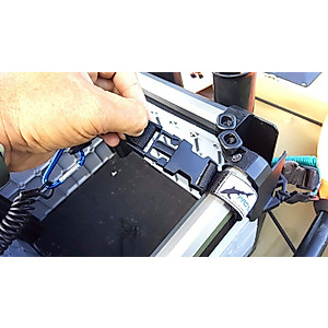 PROYAKER Heavy Duty Tackle and Gear Fishing Rod Quick Connect Buckle (2 Extra Proyaker HD Buckles)