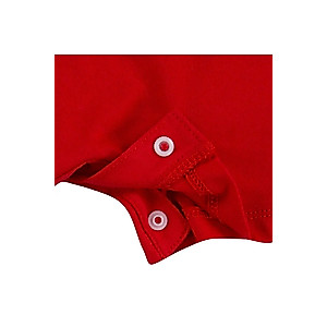 Nike Baby Boy Just Do It Romper 2 Piece Set (Carbon Heather(56H942-GEH)/Red, 3 Months, 3_Months)