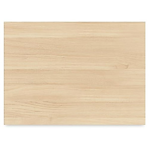 Signature Design by Ashley Cabinella Casual 2-Drawer Nightstand with Round Post Legs, 24.37" Tall, Light Brown