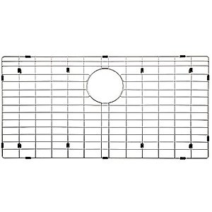 Serene Valley 29-1/2" X 15-1/2" Sink Protector, Rear Drain with Corner Radius 3/8", NLW3016R