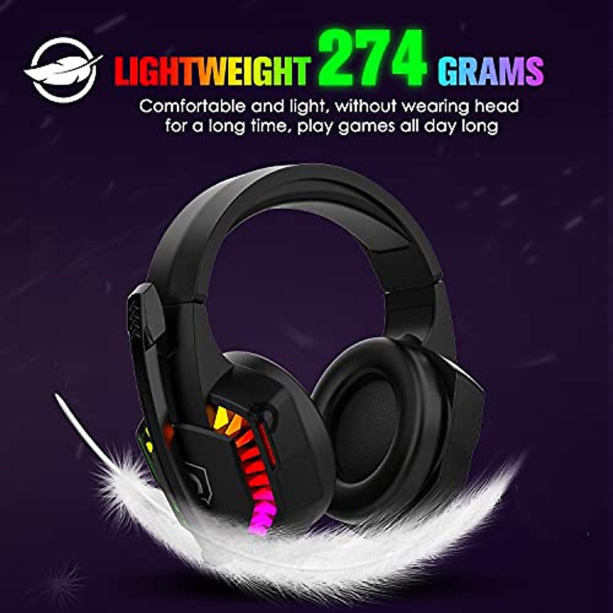 Gaming Keyboard and Mouse Combo,61 Keys Compact RGB Backlit Mechanical Feel Keyboard,RGB Backlit 2400 DPI Lightweight Gaming Mouse with Honeycomb Shell for Windows PC Gamers (4 in1/black Set)