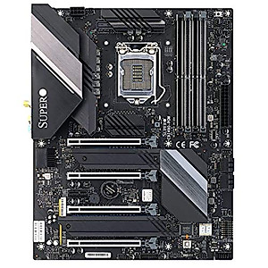 Supermicro C9Z490-PGW Desktop Motherboard - Intel Z490 Chipset - Socket LGA-1200 - ATX