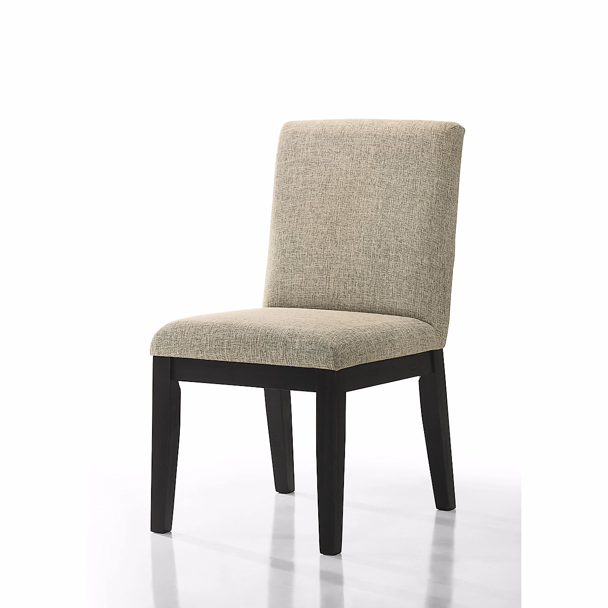 Dining Room Kitchen Table Chairs Set Model 3086 5pc Color Ebony Complete Set 1 Table with 4 Chairs