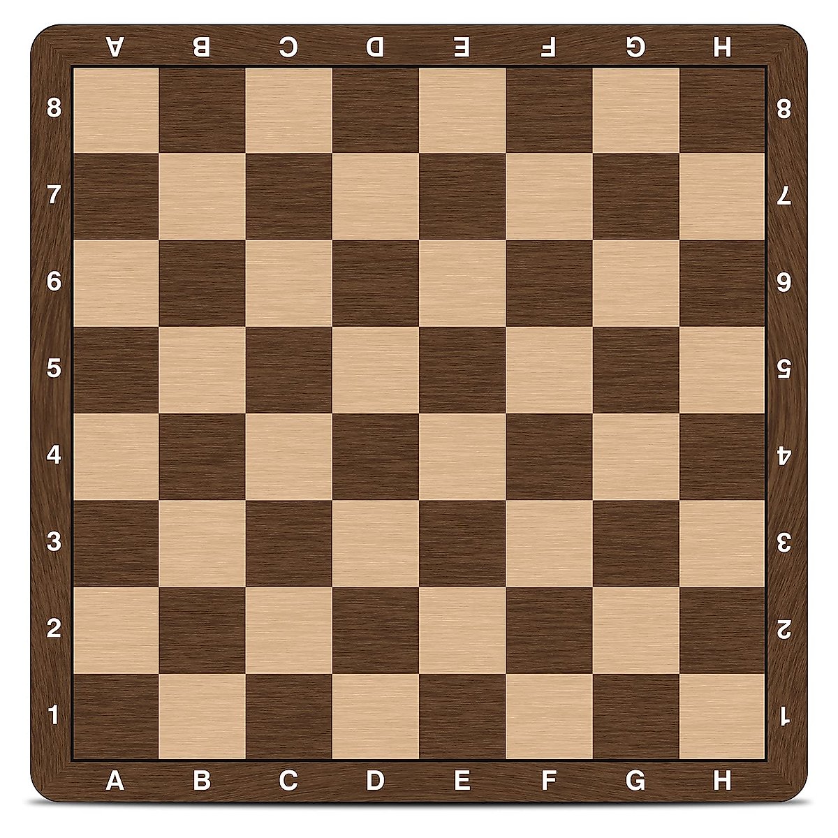 LEAP Chess Board Only 20" & 0.042" Super Thiness Mousepad Material Non-Slip Fold or Roll up Way Storage