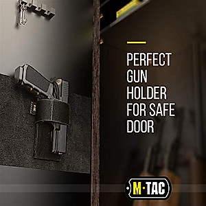 M-Tac Universal Gun Holster for Concealed Carry CCW Holster - Handgun Storage - Pistol Concealed Carry Holster for Men and Women (Black)