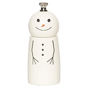 Fletchers Mill Mini Snowman Pepper Mill - 4 Inch