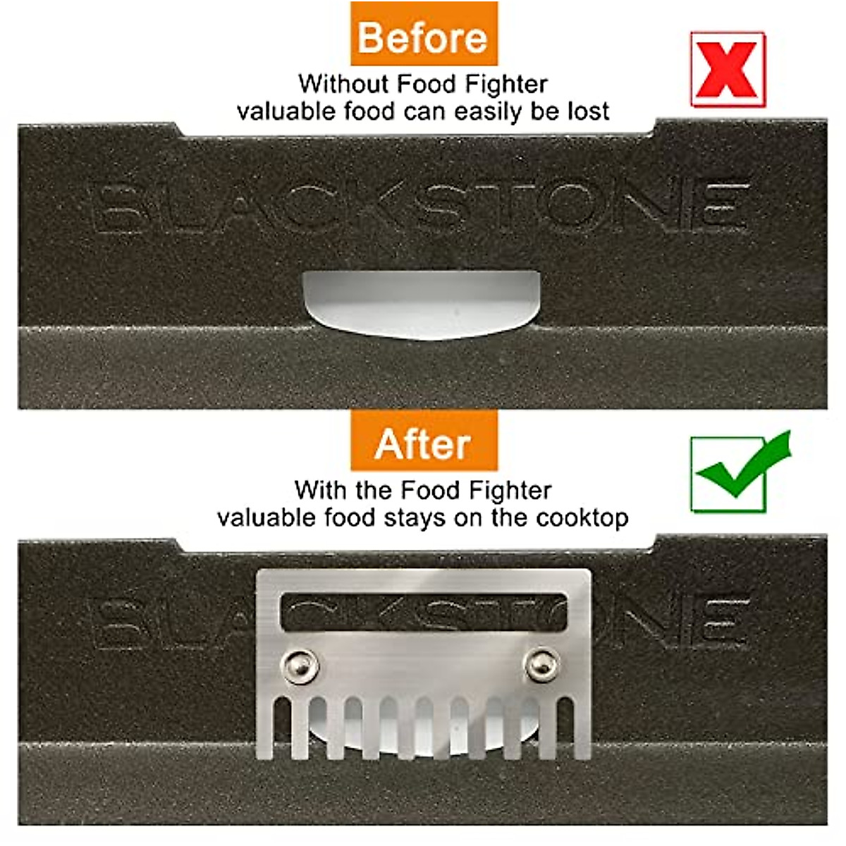 Food Fighter Mesh Screen for Blackstone Griddle Accessories &Can be used with all Blackstone Accessories,such as black stone 1 griddle outdoor and Blackstone Accessories For Griddle.