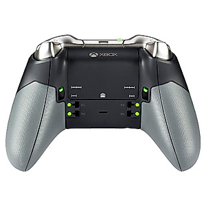 New Replacement Rear Handle Grip Side Panels Rail Shell Case Cover for Microsoft Xbox One Elite Controller-Left&Right.