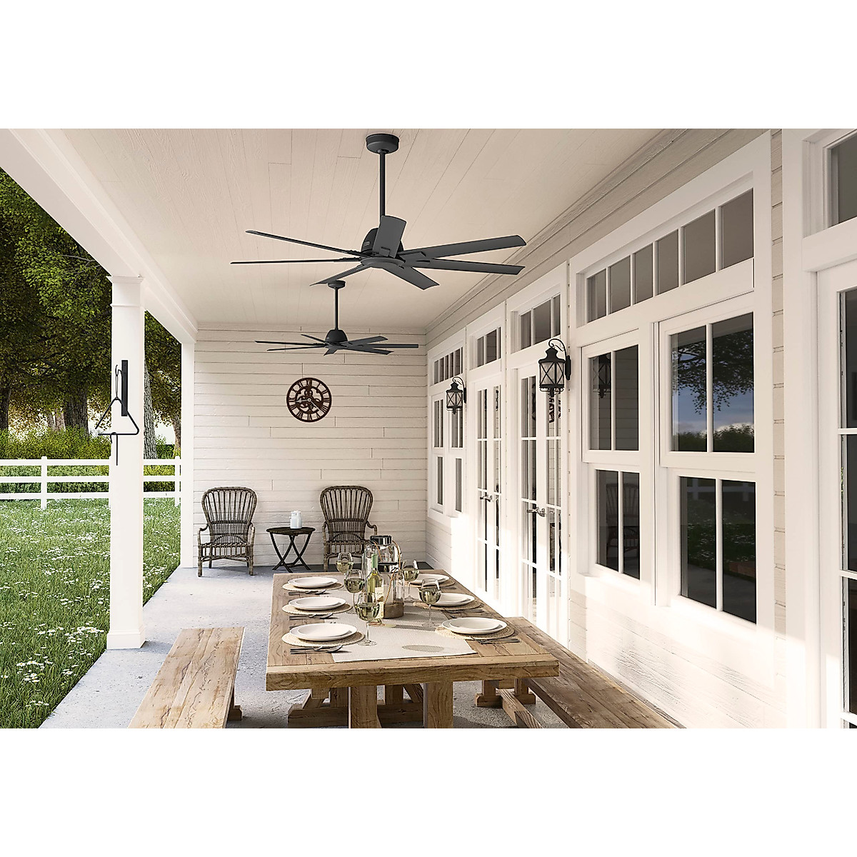 Hunter Fan Company 51590 Downtown Ceiling Fan, Matte Black, AAA
