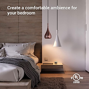 DEWENWILS 8-Pack A19 LED Light Bulb, 1500LM, 3000K Soft Warm Light Bulb, Energy Saving 14W(100W Equivalent) LED Bulb, E26 Medium Screw Base, Non Dimmable, UL Listed