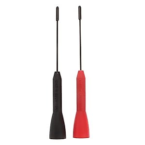 iplusmile Multimeter Tester Test Leads Test Probe Pins Multimeter Probes Tips, Extended Fine Point Tip Adapter Set Electronic Test Lead for Banana Plug Multimeter 2mm, 2pcs