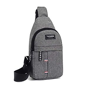 Serve Clean Sling Bag, Unisex Small Cross Body Shoulder Bag with Adjustable Shoulder Strap
