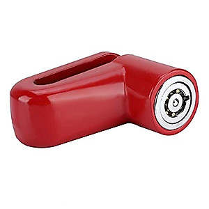 Brake Lock, Convenient Disc Lock, for Motorcycle Bike(red)