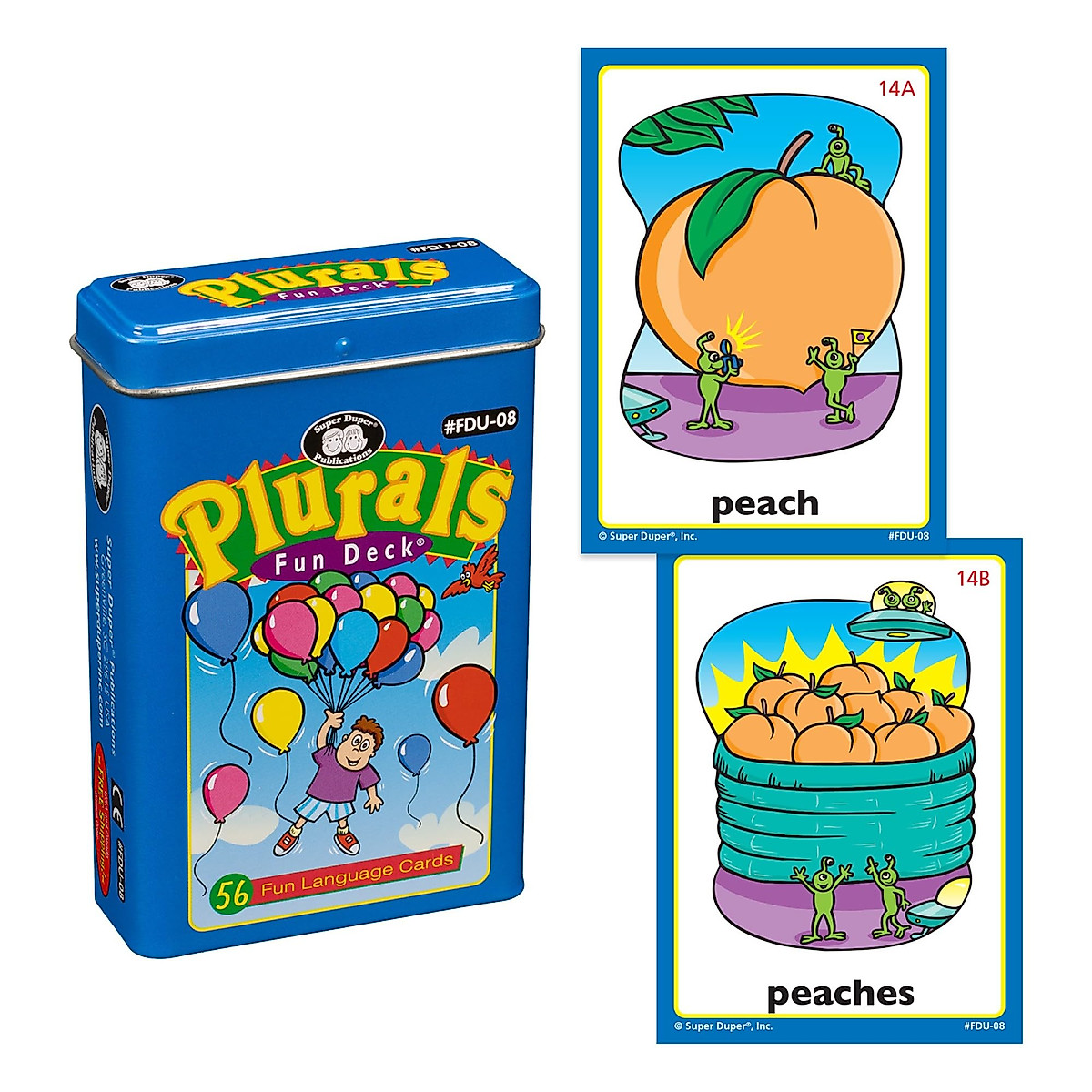 Super Duper Publications | Plurals & Irregular Plurals Fun Deck Flash Cards Bundle | Educational Learning Resource for Children