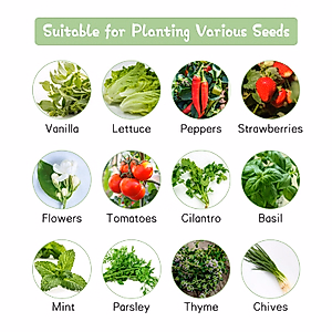 120pcs Seed Pod Kit for Aerogarden Hydroponics Garden Accessories for Starting System Grow Anything Kit with 30 Grow Sponges, 30 Grow Baskets, 30 Grow Domes，30 Pod Labels Compatible