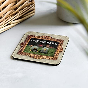 Get Therapy Framed Monsters Domo - Drink Coaster Packs (2 Per Pack) by GatorDesign