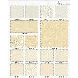 Whispers Charm Pack by Studio M; 42-5 Inch Precut Fabric Quilt Squares