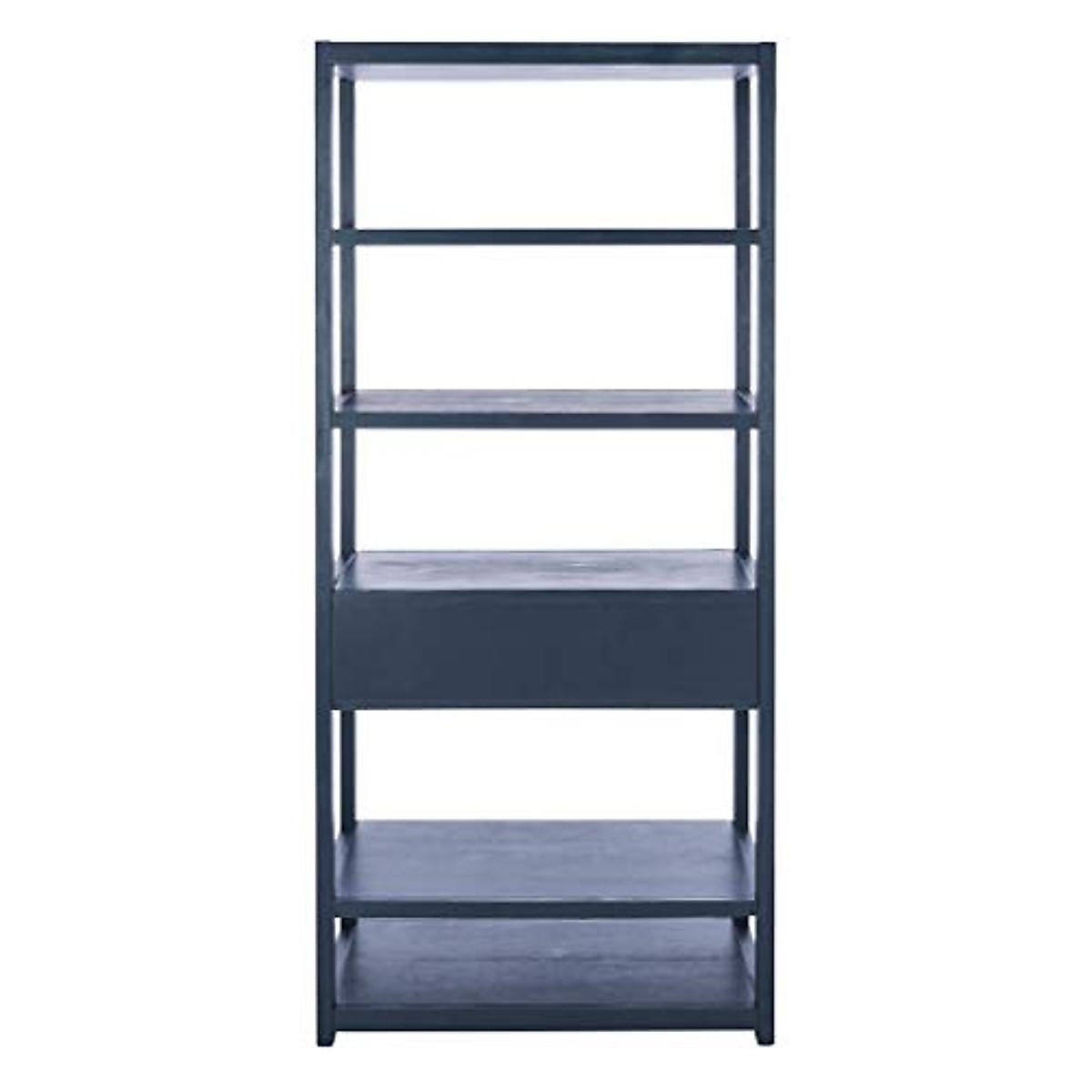 Safavieh Home Collection Johni Navy and Gold 5-Shelf Storage Etagere