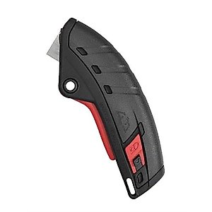 Martor 124001 Merak Automatically Retracting Safety Knife Black 26mm x 18.5mm x .04mm Blades