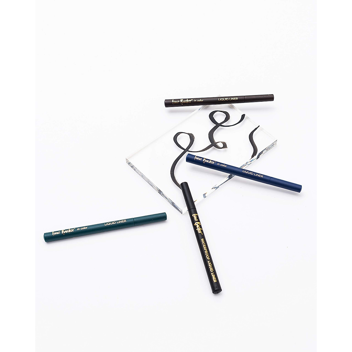 Belle Beauty Waterproof Liquid Eyeliner Pen, Black, Smudge-Proof, 24-Hour Wear, Easy-To-Use, Cat-Eye Makeup