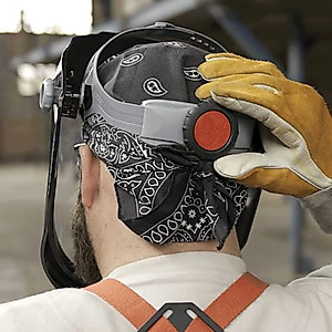 Jackson Safety 20695 Replacement 370 Speed Dial Face Shield Headgear, Fits Quad500 Model 14260